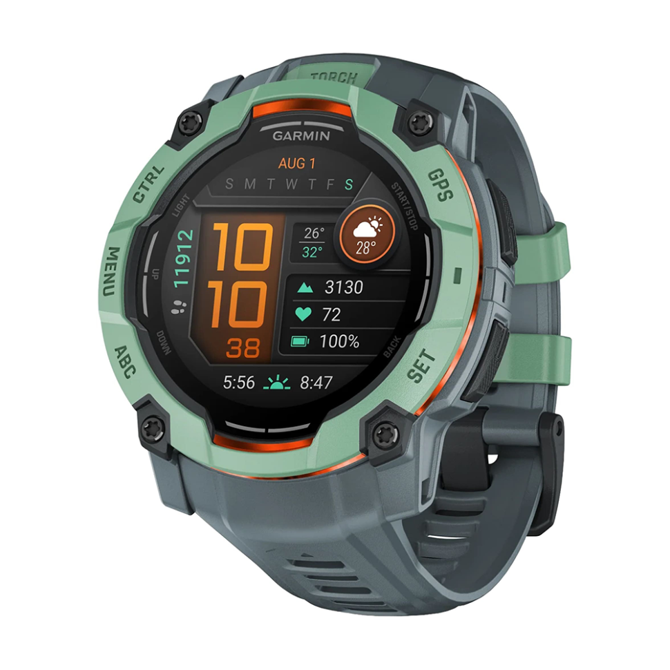 Часы Garmin Instinct 3 Amoled 50 мм Neo Tropic with Twilight Band 010-03020-01