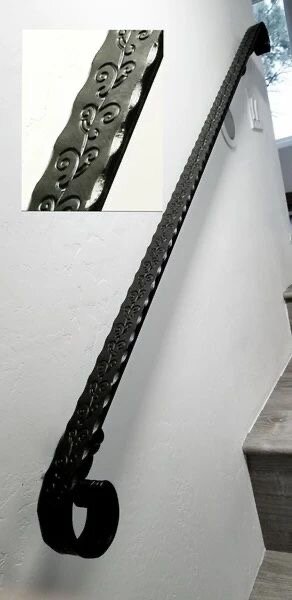 Перила настенные длина 1,2м металл поручень на лестницу