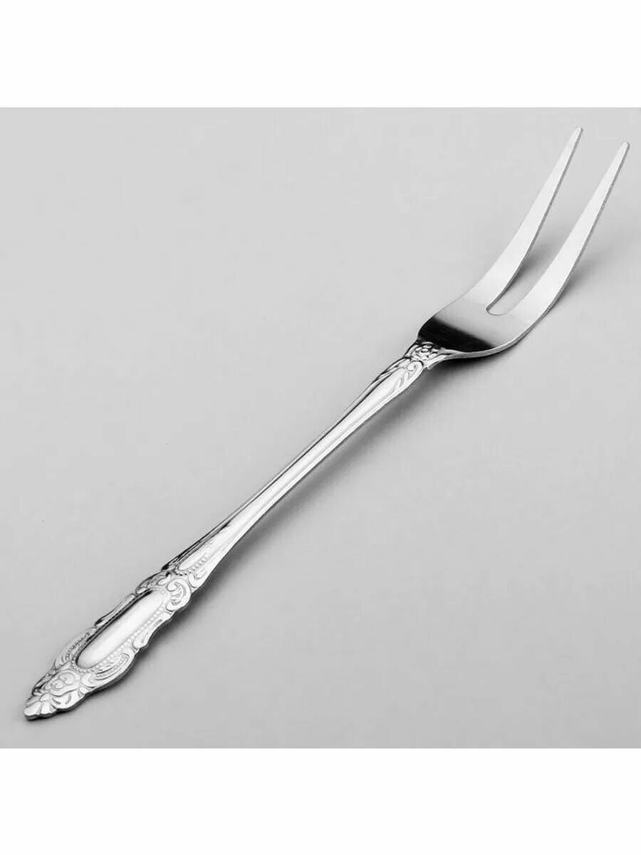Вилка для мяса из нержавеющей стали «Королевство», h=23 см,