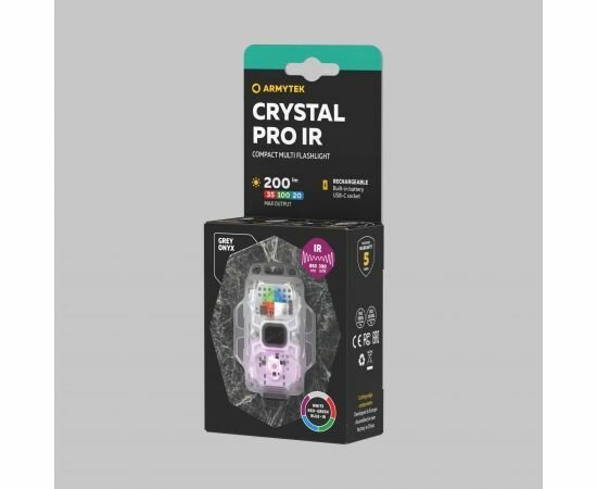 Фонарь Armytek Crystal Pro IR Grey