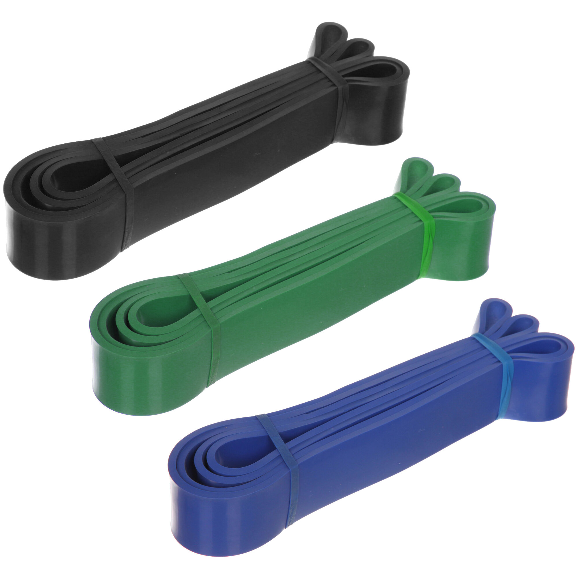 Фитнес-резинка Wellness 45 мм (17-54 кг) - профессиональный ленточный эспандер для ног, ягодиц и рук