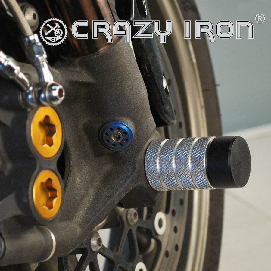 Пеги в ось переднего колеса SUZUKI GSX-R1000 09-11 CRAZY IRON
