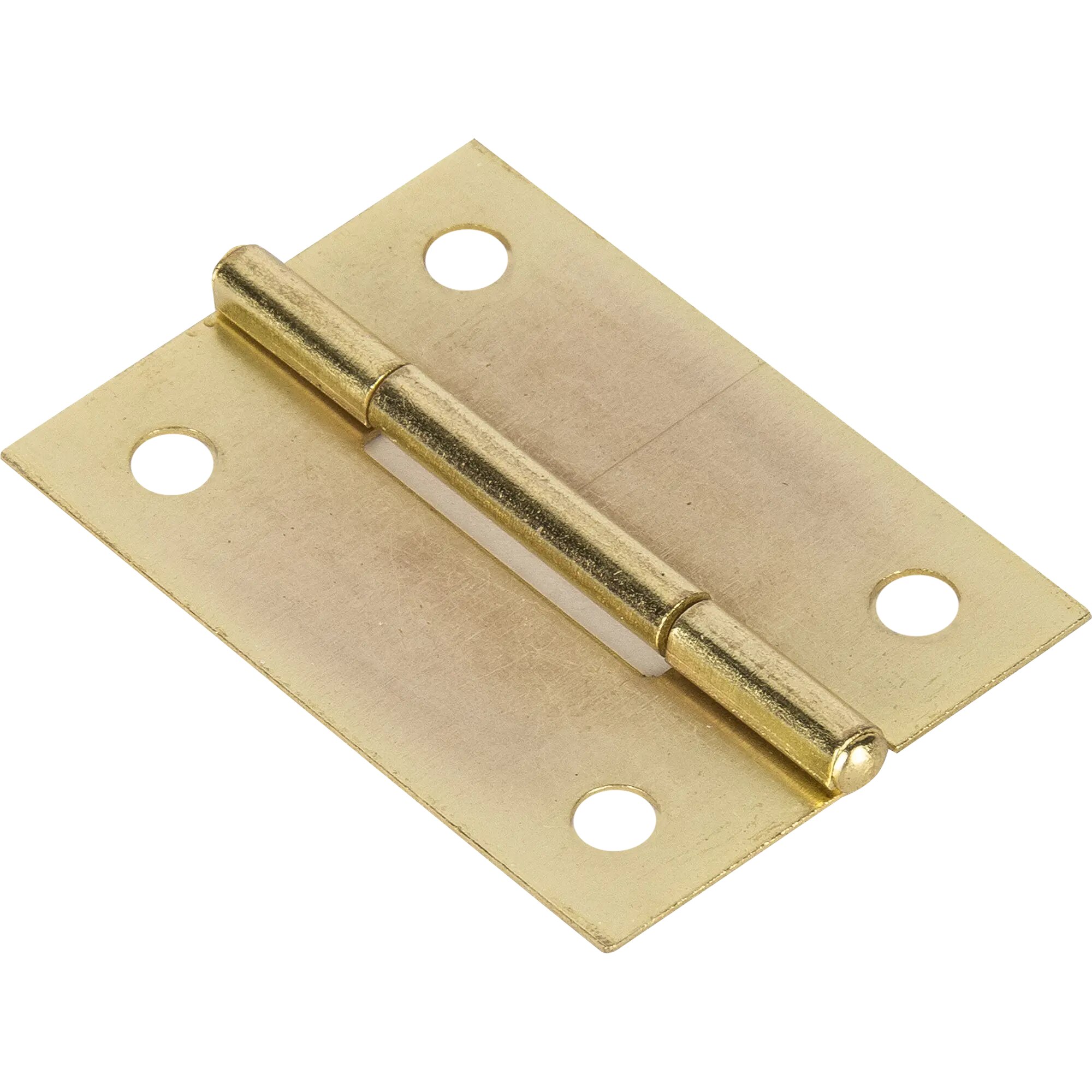 Левша петля мебельная карточная 45x30 мм сталь цвет золото 2 шт для дверей шкафов и ящиков