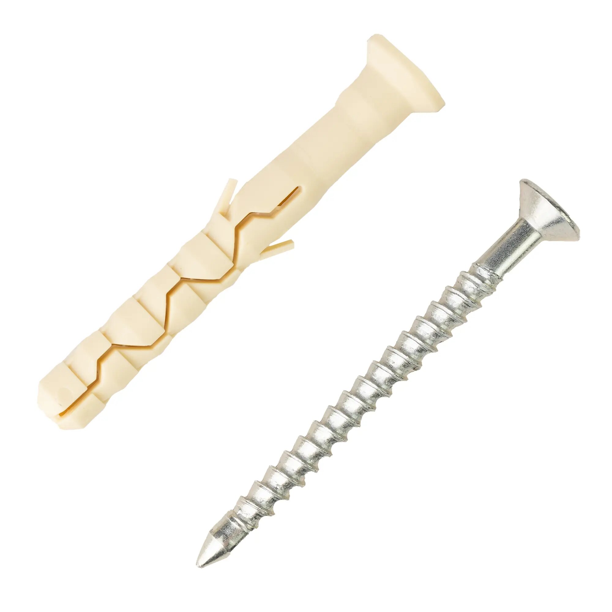 Потайной дюбель-гвоздь нейлон 8x60 мм 10 шт набор для скрытого крепления мебели и отделки