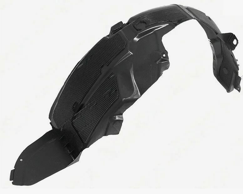 Подкрылок AKRADO, для Skoda Rapid 2012-2019, передний, правый, чёрный