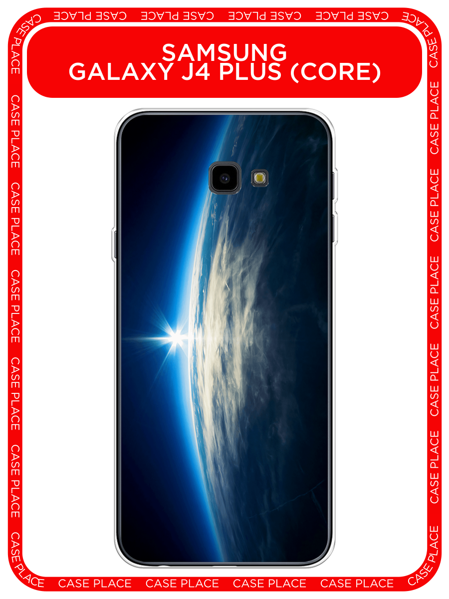 Чехол на Samsung Galaxy J4 Plus 2018 / Самсунг J4 Plus 2018 с принтом Космос 6