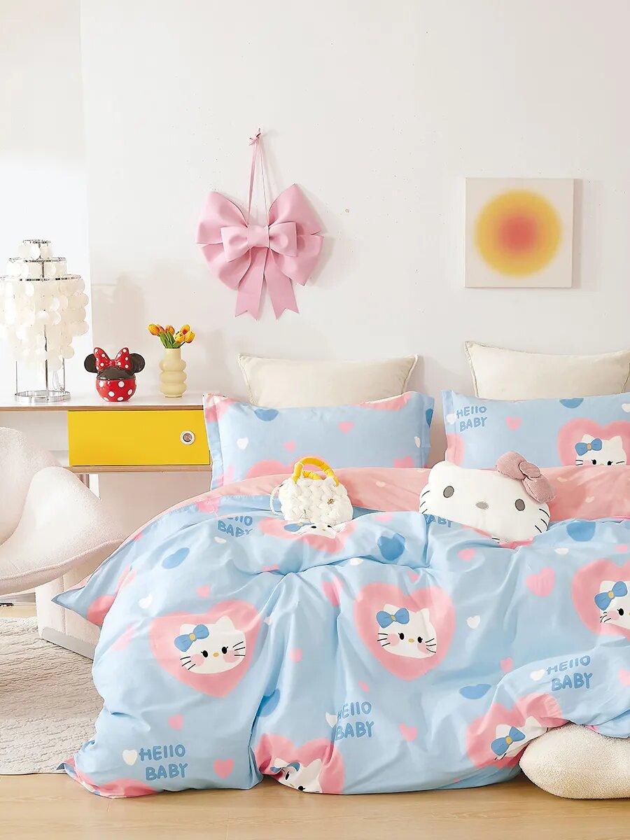 Постельное белье двуспальное хлопок наволочки 50х70 Twill