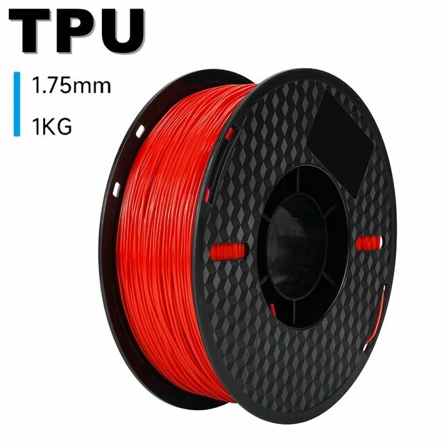 KINGROON Нить для 3D-принтера TPU 1 кг 1.75 мм Red