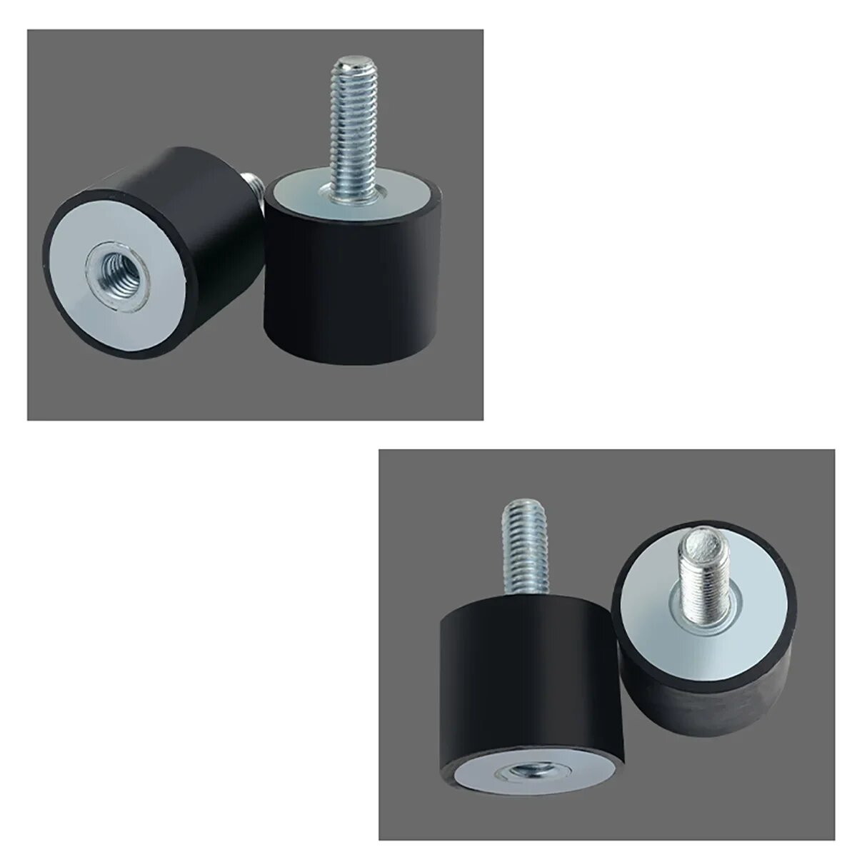 Резиновый амортизатор типа VD, амортизатор двигателя с внутренней и внешней проволокой, цилиндрический бесшумный буферный резиновый винтовой изолятор