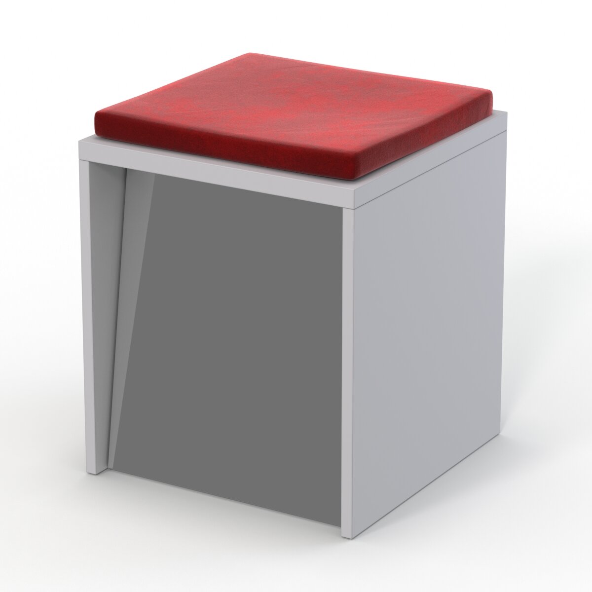 Доп. мебель (Тумбочка) №1, Серый. Производитель товара - компания Westcom.