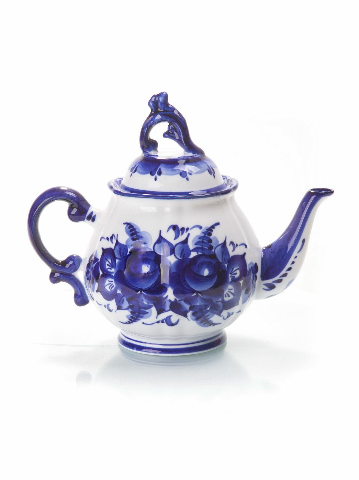 Фарфоровый чайник заварочный