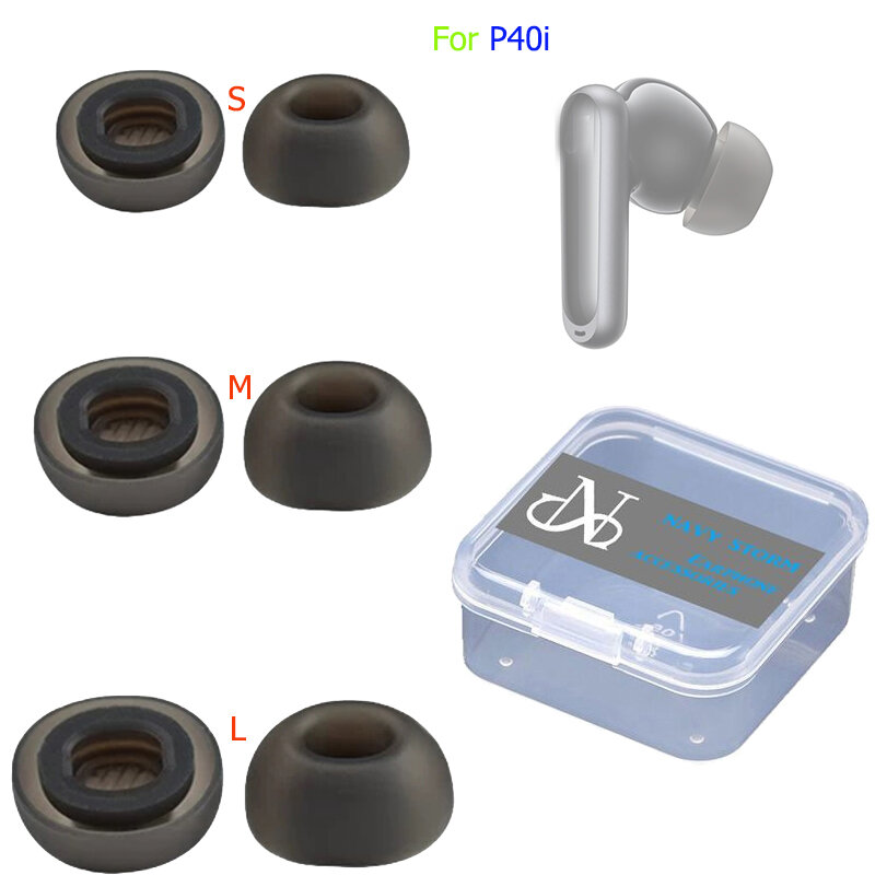 Амбушюры для наушников Anker Soundcore P40i сменные силиконовые насадки и накладки(3 пары)