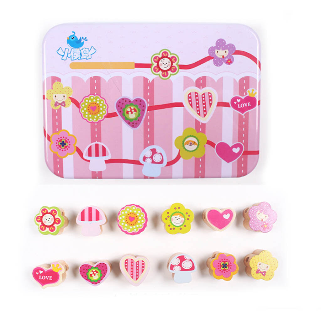 Детские Деревянные Блоки, Игрушка для Тренировки Мозга Мальчиков/Девочек, Подарки на День Рождения для Творческой Настольной Игры для Мозга