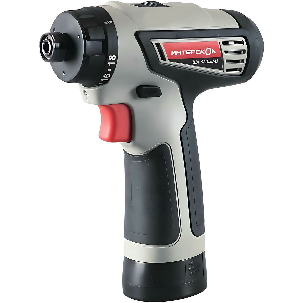 Шуруповерт аккумуляторный ИНТЕРСКОЛ ША-6/10.8М3
