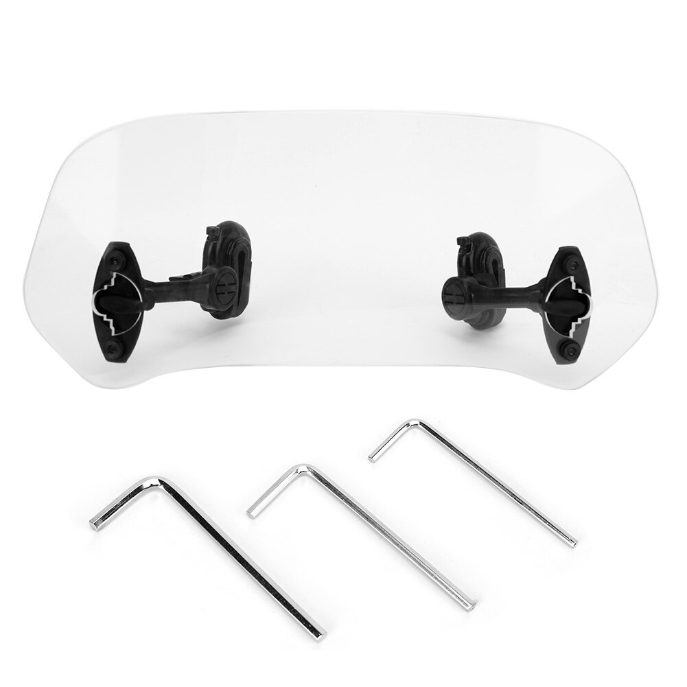 YUMILI Регулируемое лобовое стекло Прозрачный, ветроотражатель