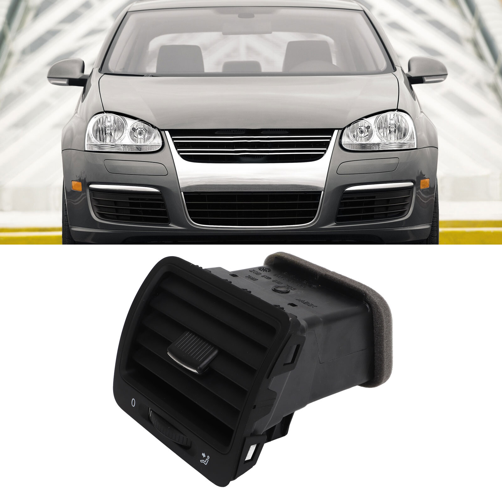 Вентиляционное отверстие для кондиционера, для R32 MK5 2004-2009, ABS, эффективное охлаждение, для автомобиля