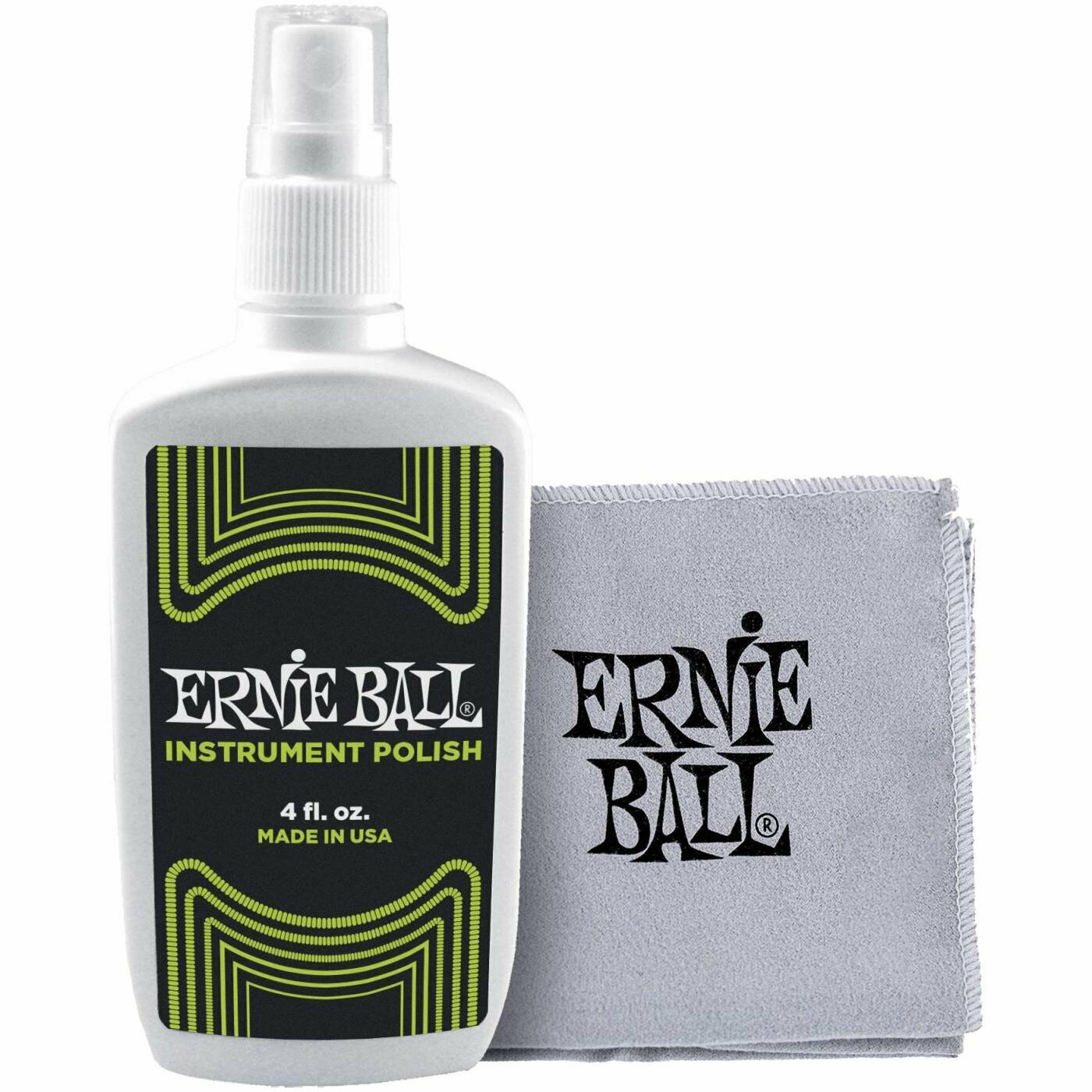 Ernie Ball 4222 Guitar Polish with Microfiber Cloth комплект: полироль для гитары + салфетка
