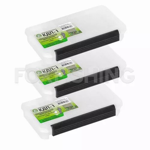 Коробка рыболовная Три Кита Box КДП-1 CLEAR 19x10x3см. 3шт.