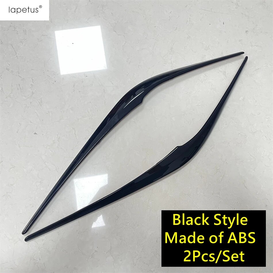 Передсветильник и задняя фары, лампа, полоса для бровей, обшивка для Mazda CX-5 CX5 2017-2023, автомобисветильник фара, аксессуары для век, внешний комплект Black Style