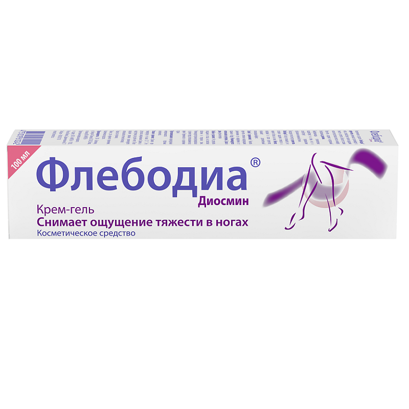Флебодиа Крем-Гель Для Ног 100Мл №1