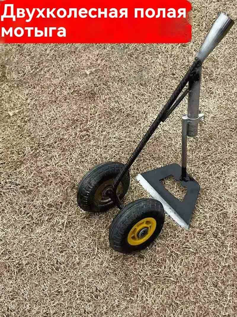 Ручной культиватор, металл, экологичный, для сада, 47 см, серый металлик, 2,2 кг