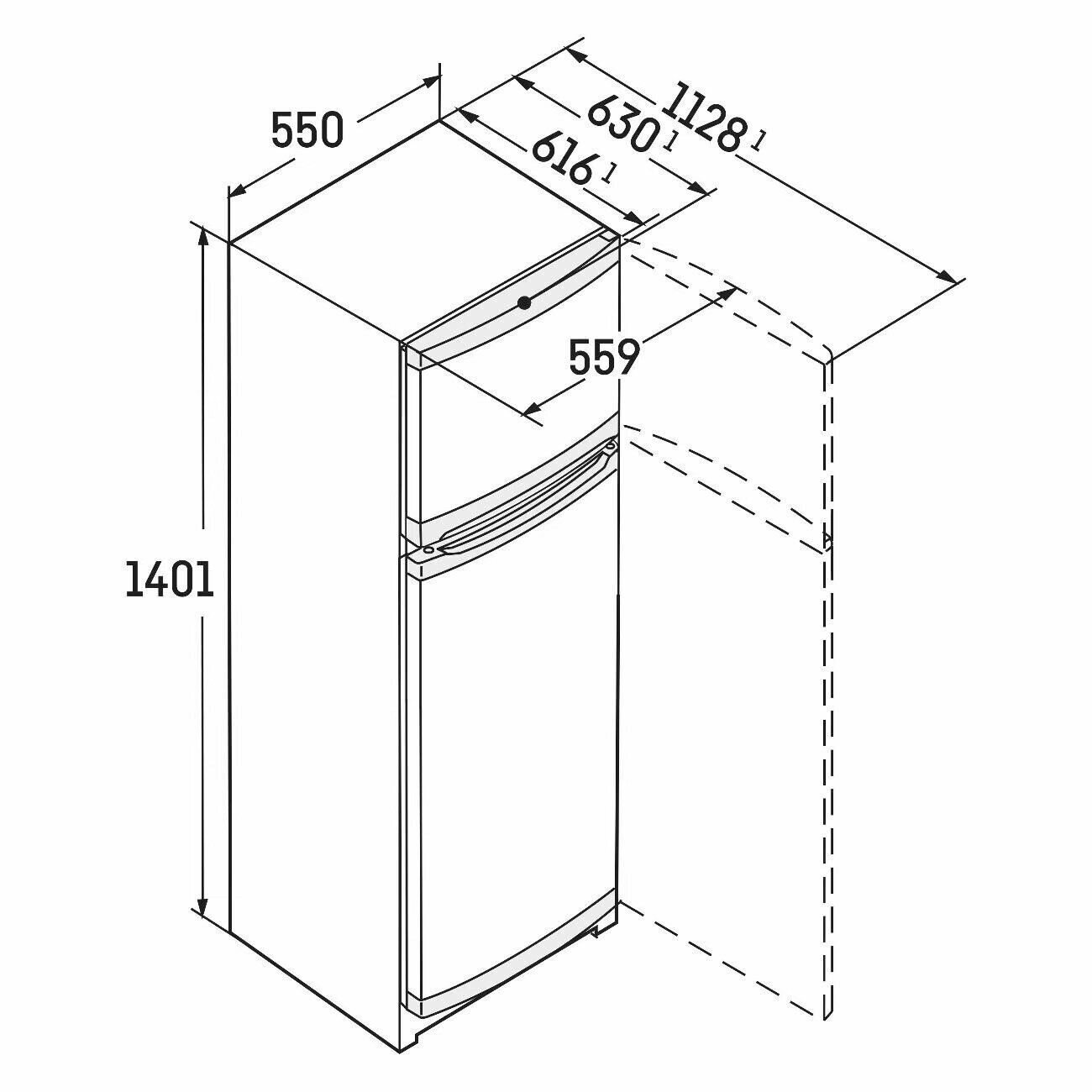 Холодильник Liebherr CTe 2531-26 001