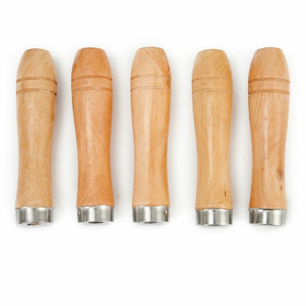 Шт. деревянная ручка для напильника сменная прочная металлическая накладка для инструмента для напильника 11 см