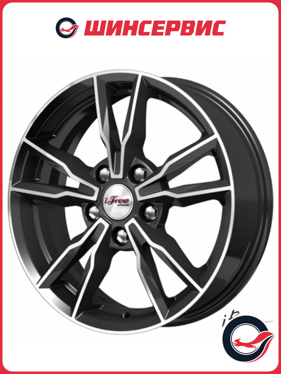 Литой колесный диск IFree Икигай R16x6.5J 5x114.3 ET45 ЦО67.1 для автомобиля