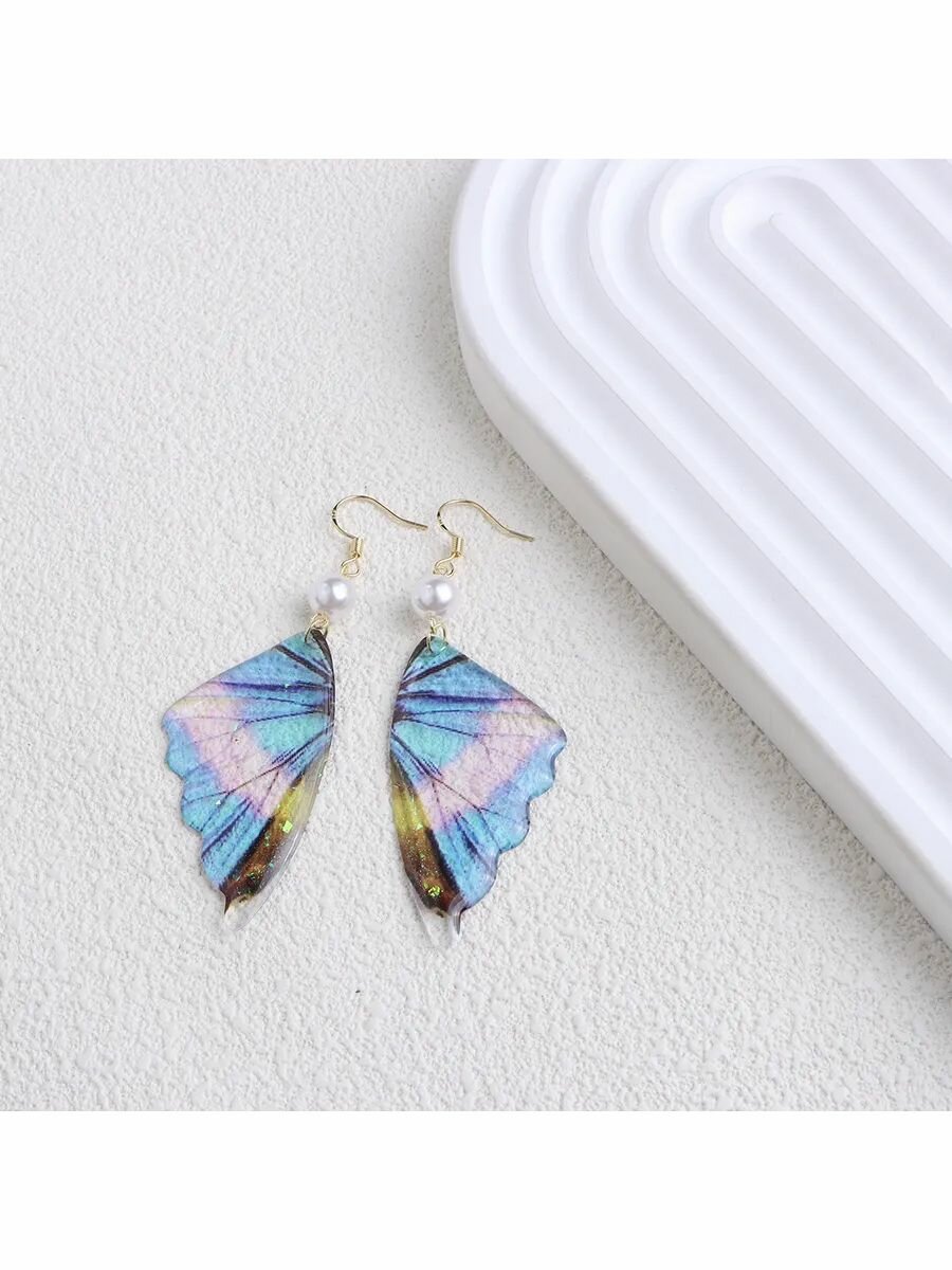 Серьги, искусственный камень