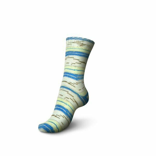 Носочная пряжа Regia Cotton Color Spring Has Sprung (02473 Spring Sky)