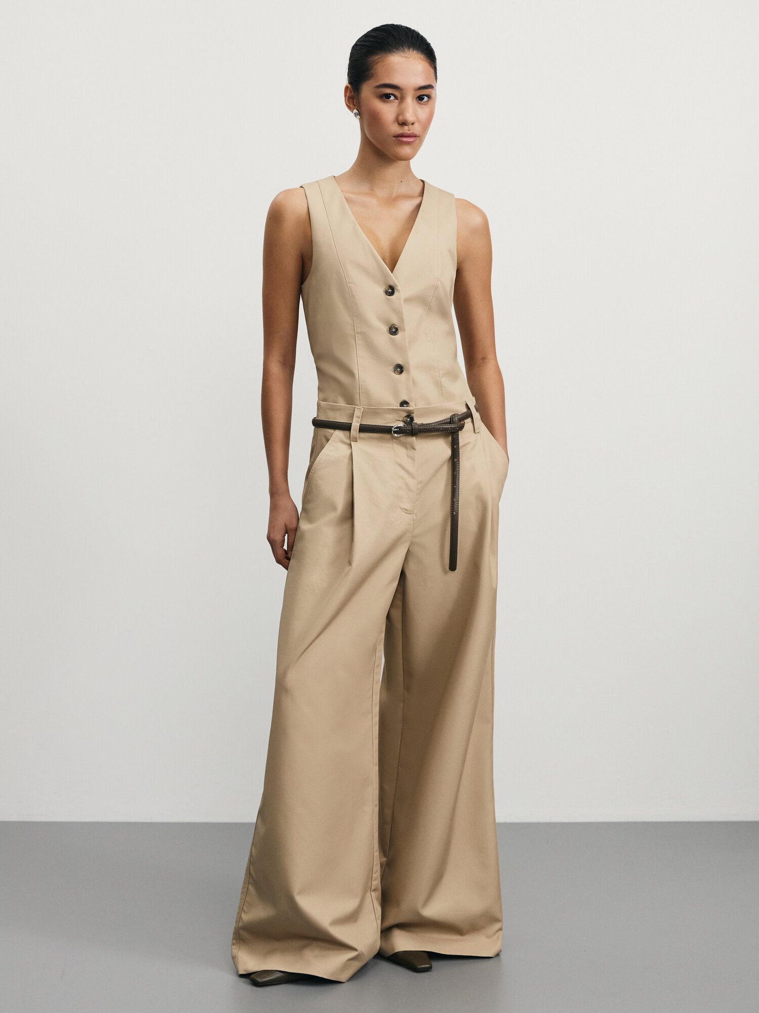 Брюки палаццо