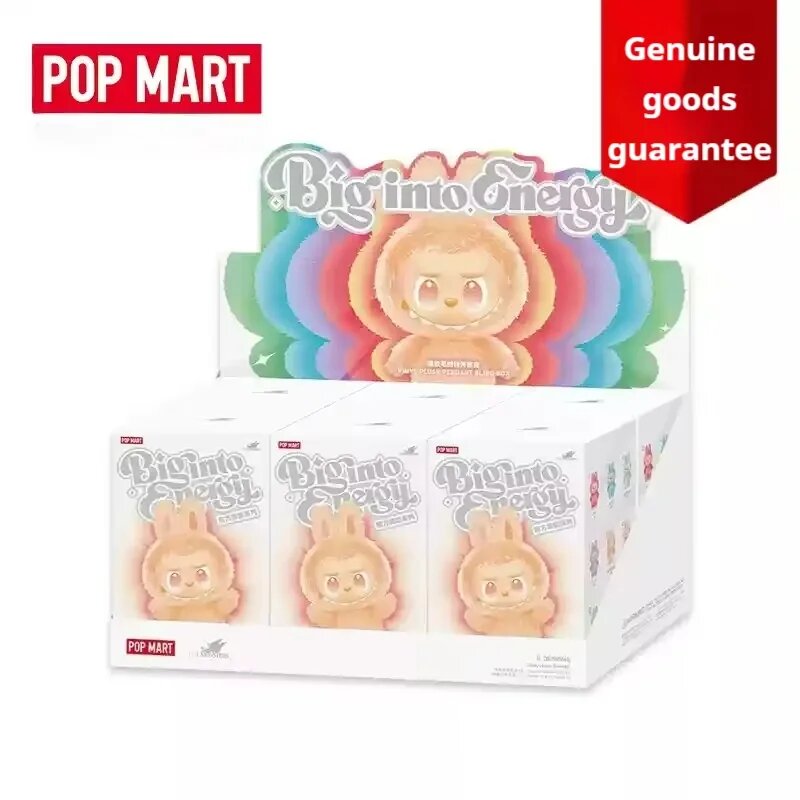 POPMART Original Labubu 100%Genuine version The Monster Macaroon Blind Box Vinyl Face Series Keychain Bag Pendant Collectible, 3.0 Full Set 6pcs, Genuine