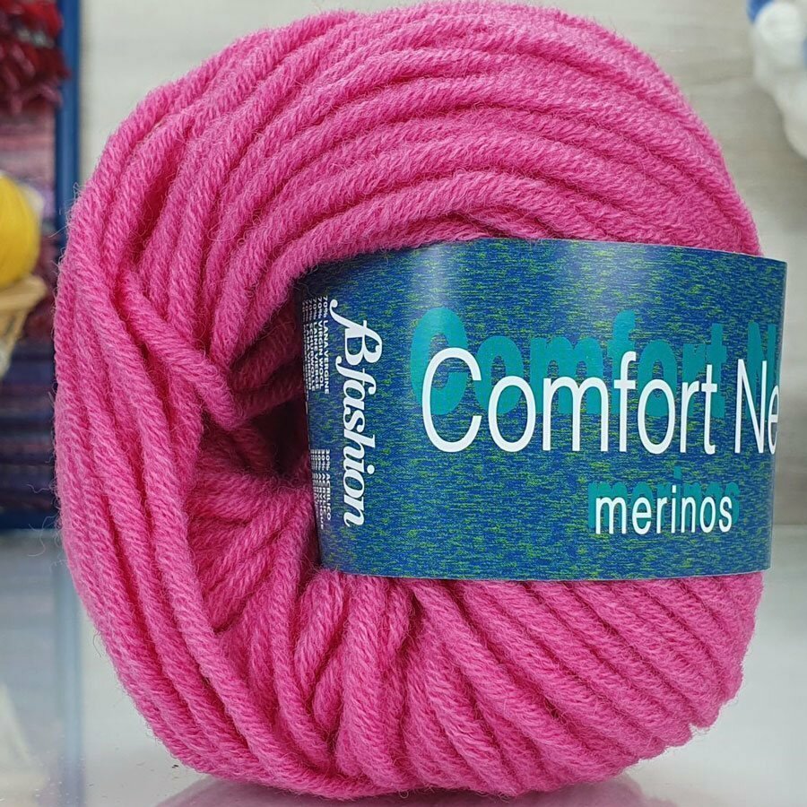 Пряжа Bertagna Filati COMFORT NEW 3002 розовый (2 мотка)