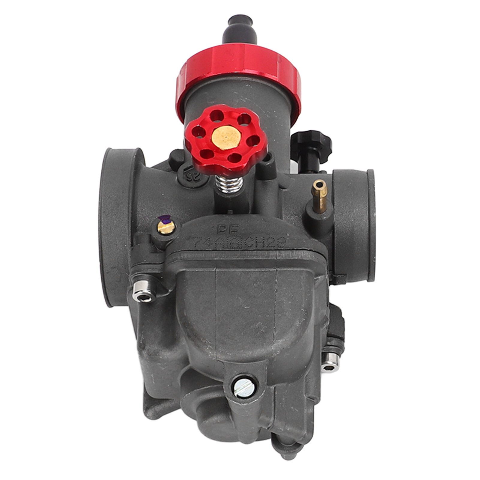 Карбюратор карбюратора мотоцикла PE30 мм в сборе с 2 шлангами для пит-байка, квадроцикла, мопеда, скутера