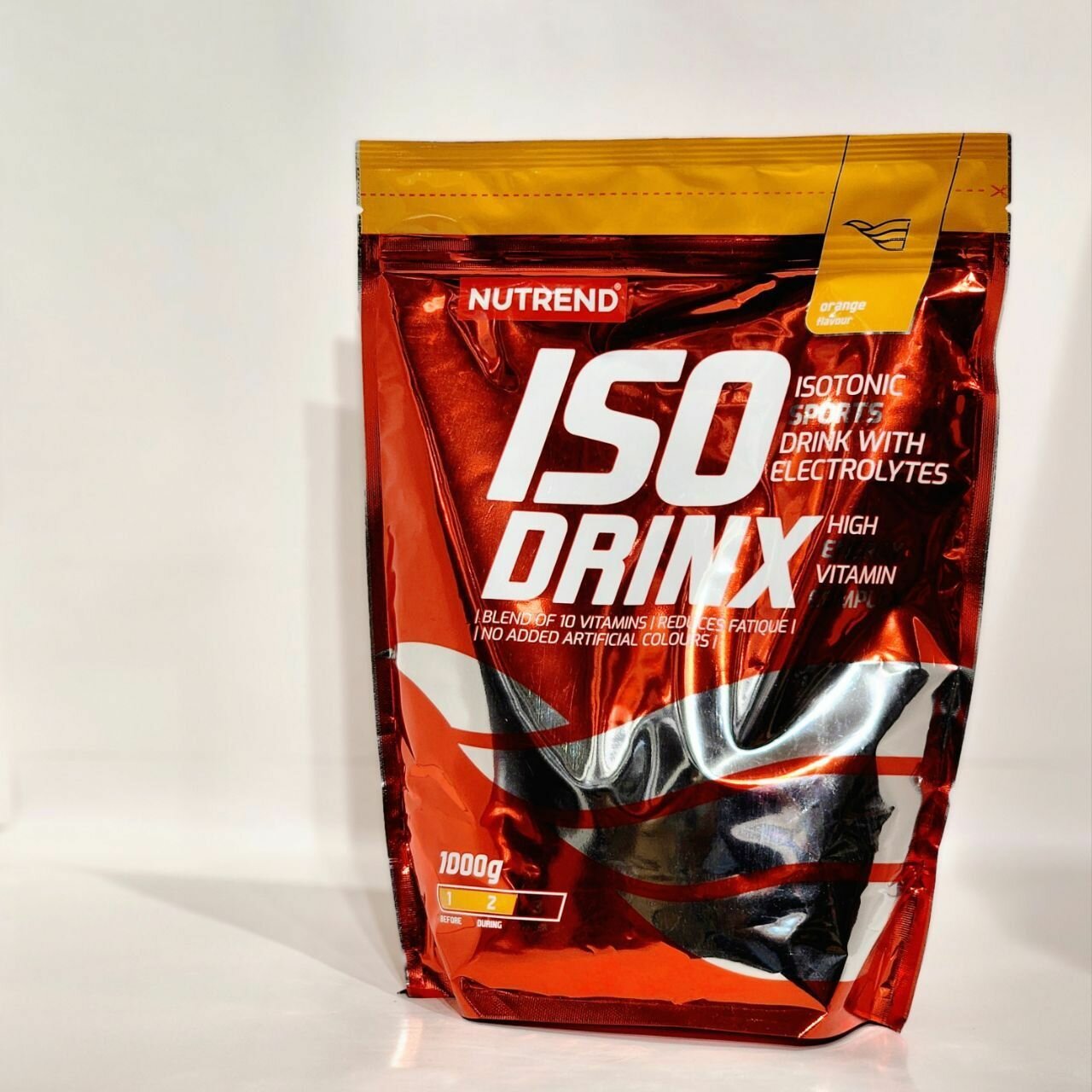 Изотонический углеводный напиток для выносливости NUTREND - Isodrinx (1 кг) - Вкус Апельсин
