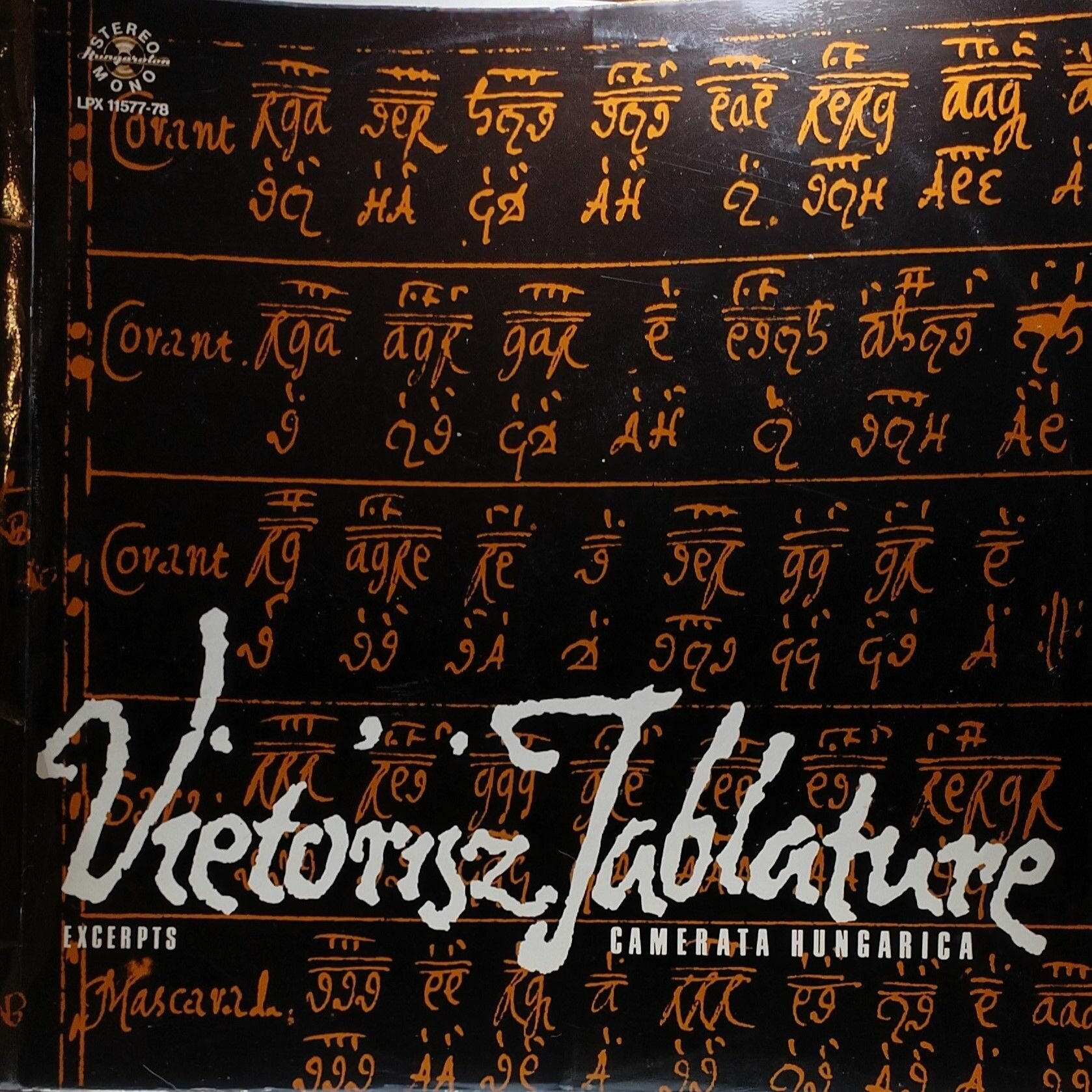 Camerata Hungarica - Songs And Dances From The Vietorisz Tablature (2LP Венгрия, 1971, M/NM)