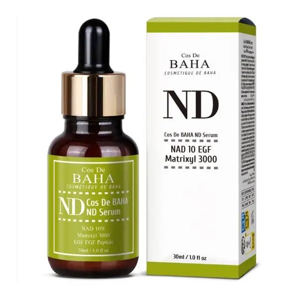 Сыворотка Cos de bana для лица с 10% NAD ND Serum (ND) , 30 мл