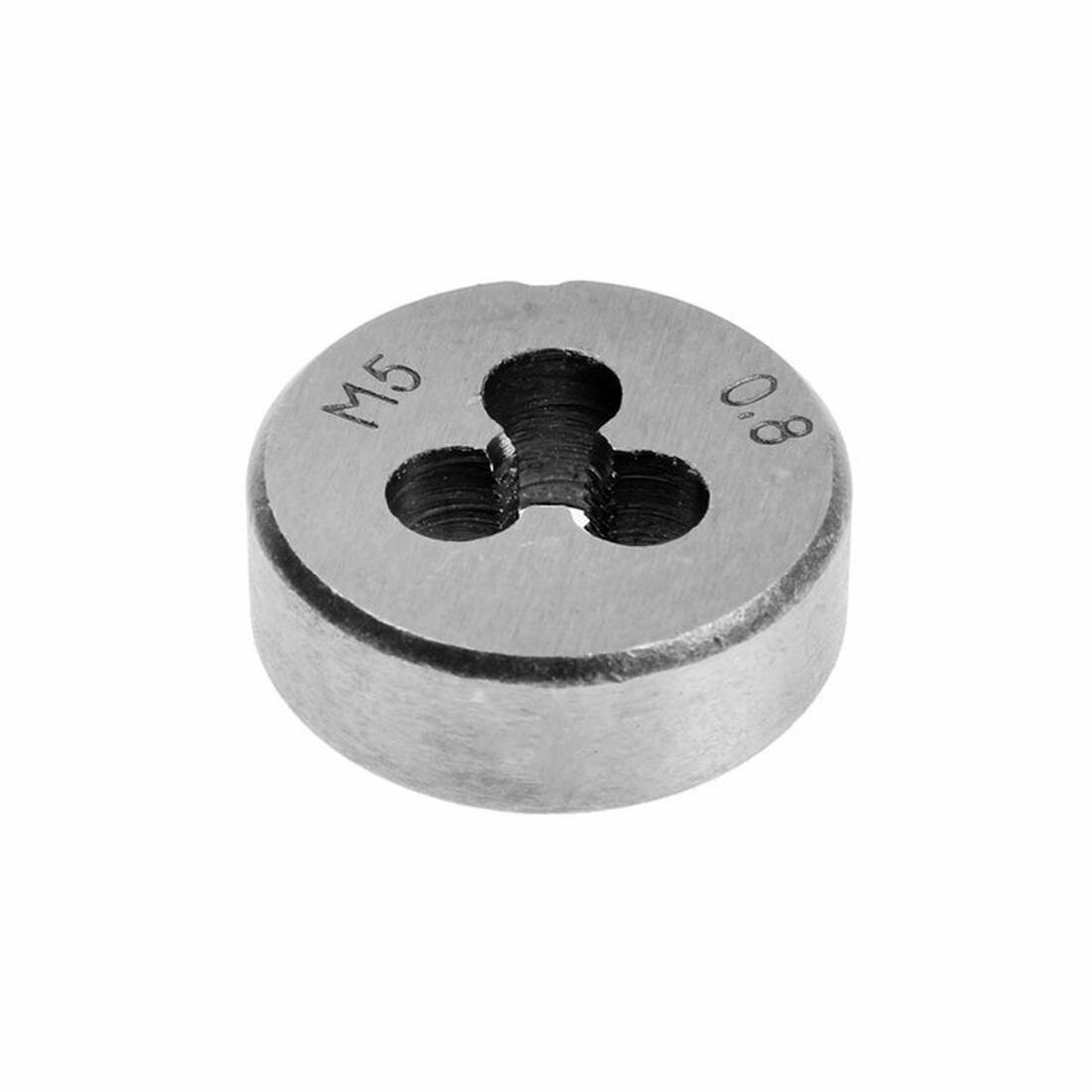 Плашка метрическая тундра, 45-58 HRC, размер М5 х 0.8 мм, 1 шт.