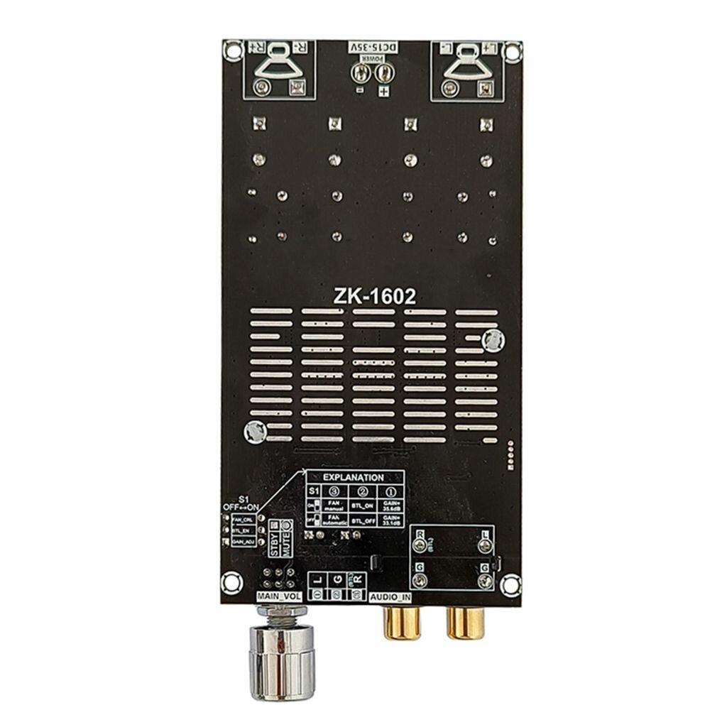 220W Усилитель Poard TDA7498E, 160 Вт + Audios 2 Канал 15-35 В, DIY