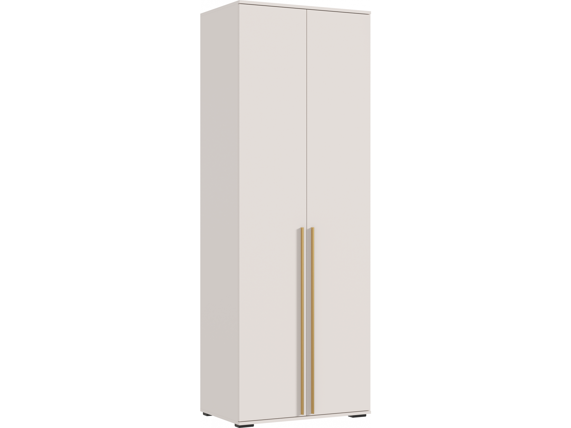 Современный распашной Шкаф МДМ 2-х ств. 800, Кашемир, золото