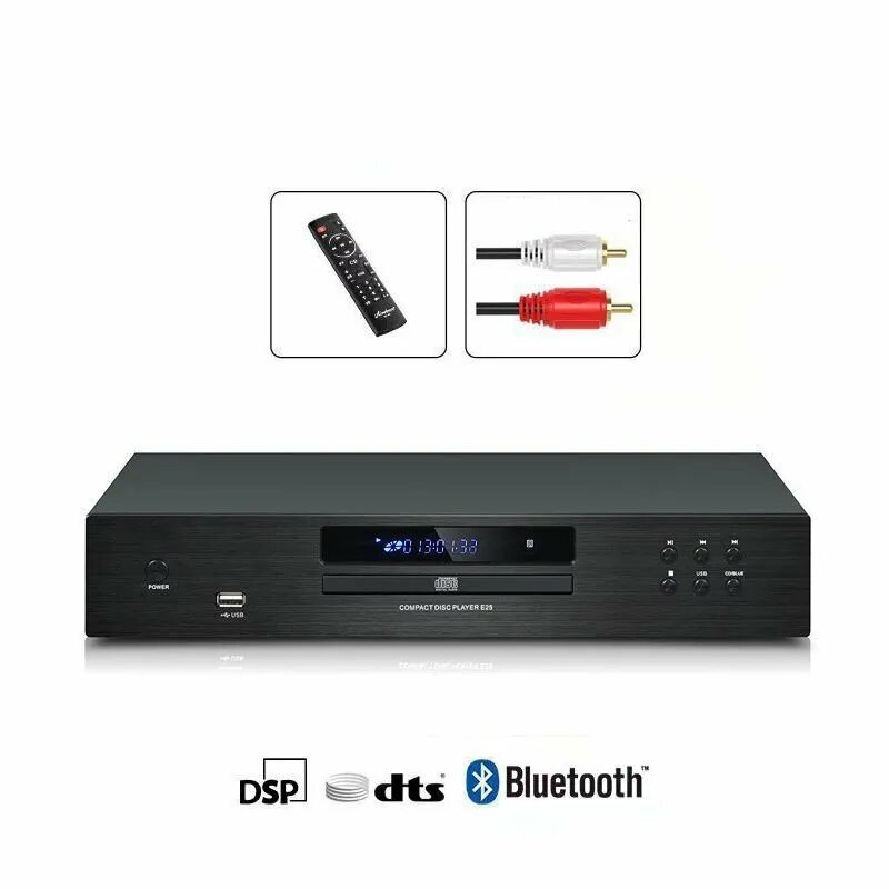 CD проигрывателя выход для цифрового декодирования аудио качество звука Hi Fi воспроизведение по USB bluetooth-XX