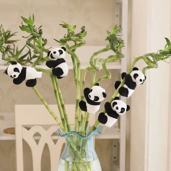 Мягкая плюшевая игрушка Панда, Зажим универсальный