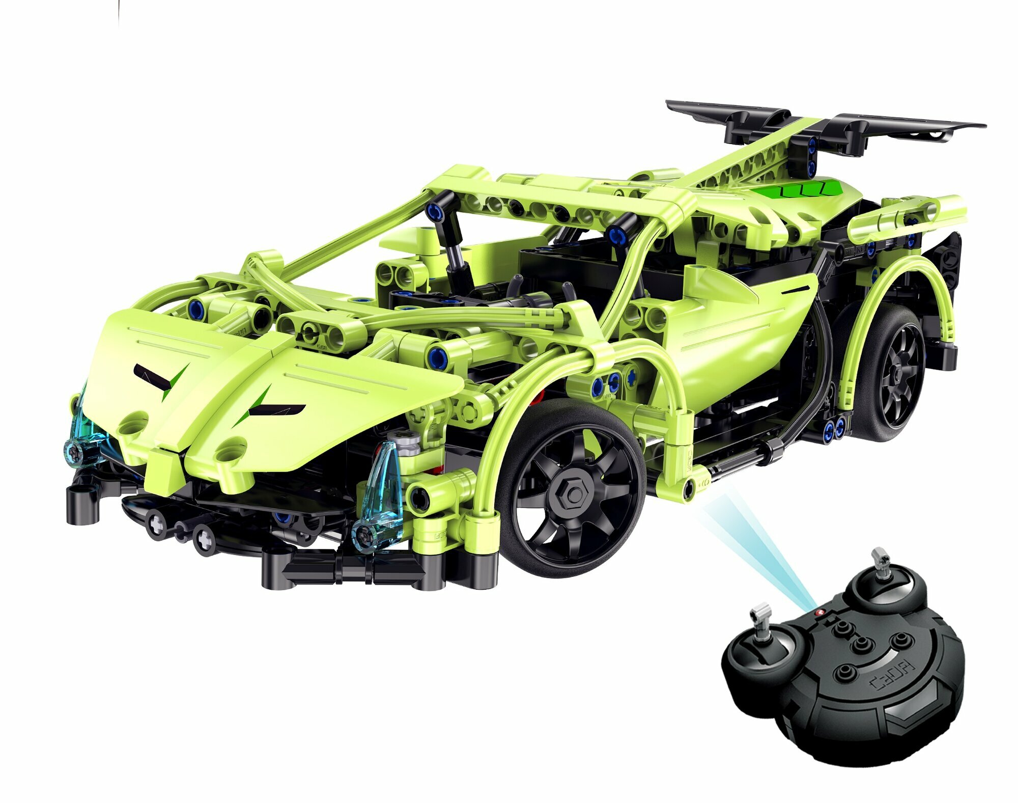 Конструктор на радиоуправлении Double E Спорткар Lamborghini Poison CaDA Technic C51007W, 453 дет, с пультом ДУ