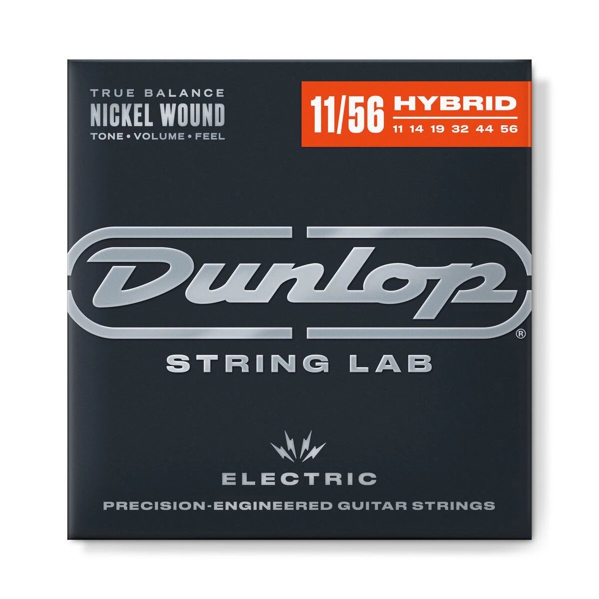 Струны для электрогитары Dunlop DEN1156 Electric Nickel Performance+