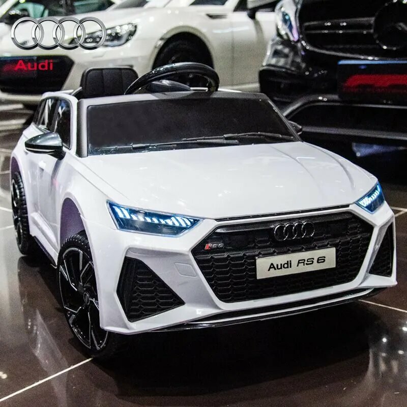 Детский электромобиль с пультом управления (RS6) Audi