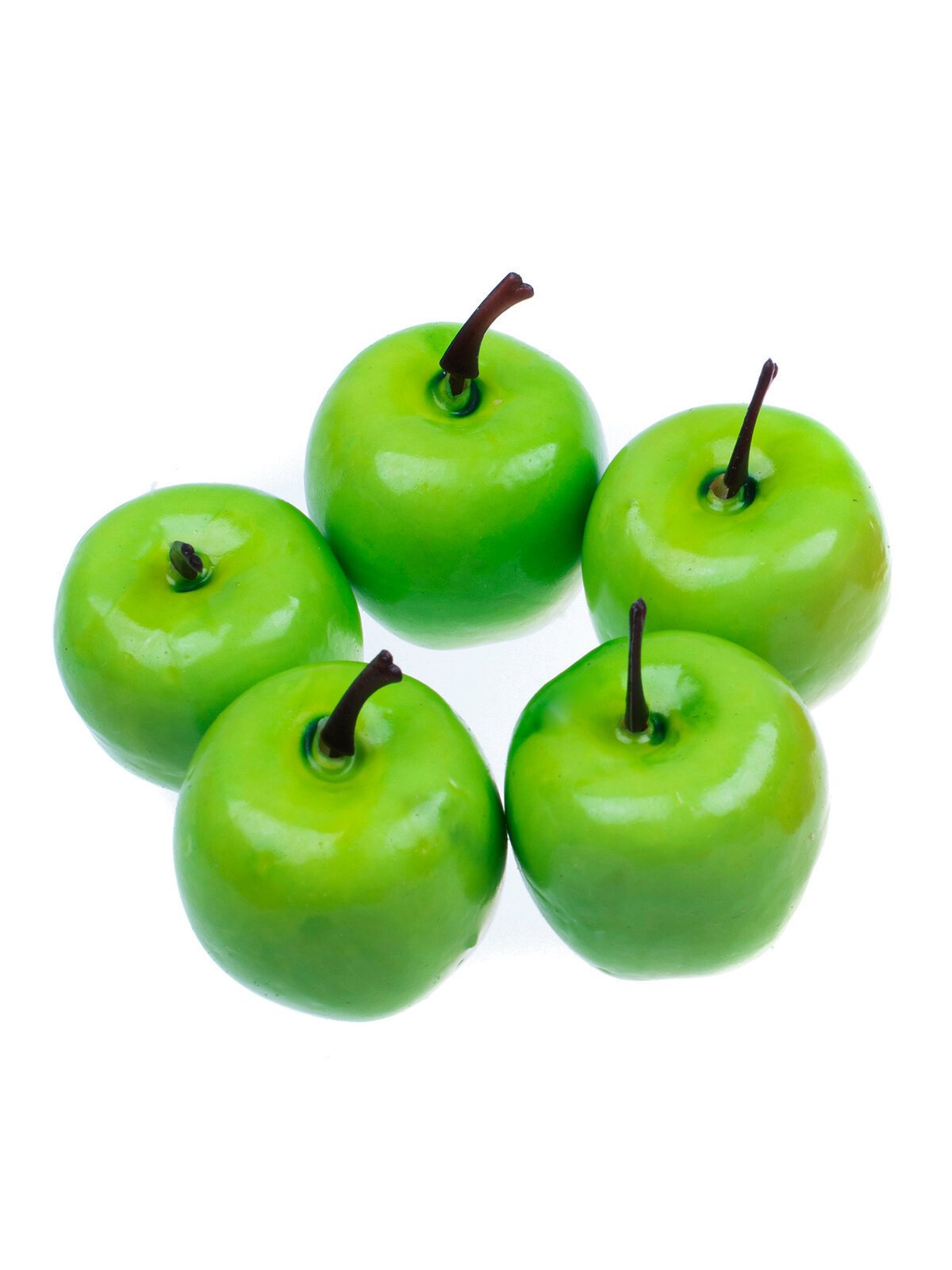 Набор искусственных фруктов Белоснежка 4612-SB Яблоки 5 шт. / искусственные растения