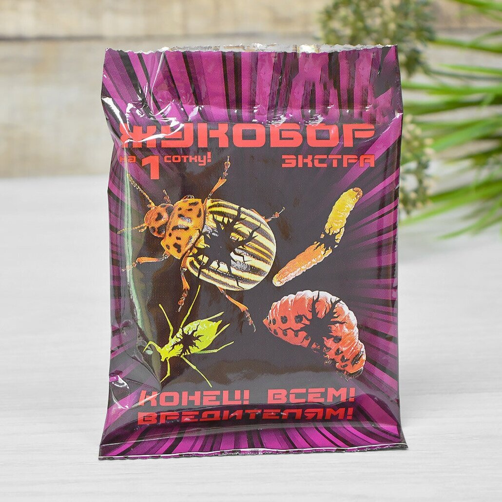 Жукобор Экстра на 1 сотку, 3 препарата: Корадо 1мл, Биокилл 8мл, Панэм 2мл, защита от вредителей