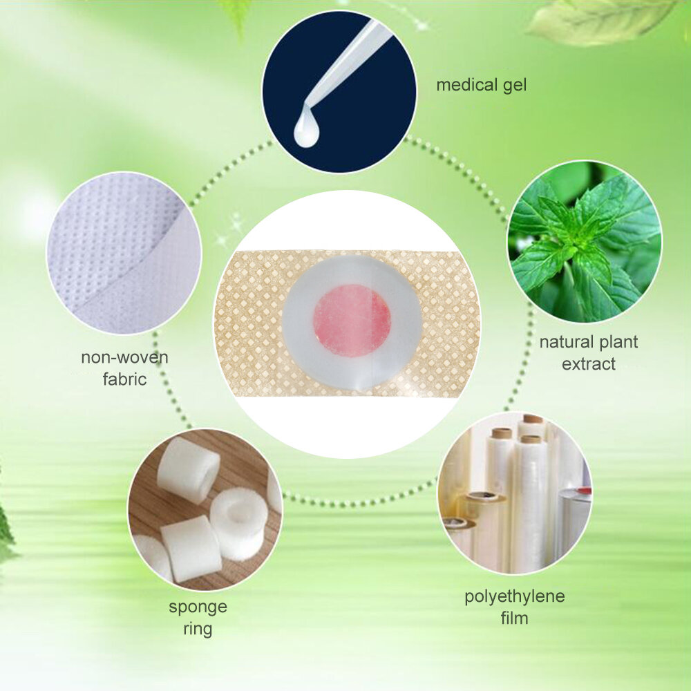 18 шт, средство для удаления мозолей, бородавок, подушечки для удаления мозолей, подушечки для удаления мозолей и натоптышей, пластырь для лечения мозолей с отверстиями для ухода за ногами