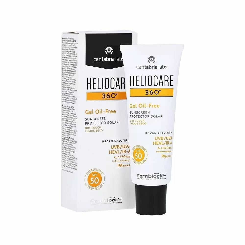 HELIOCARE 360 GEL OiL SPF 50+, Защитный солнцезащитный крем 50мл