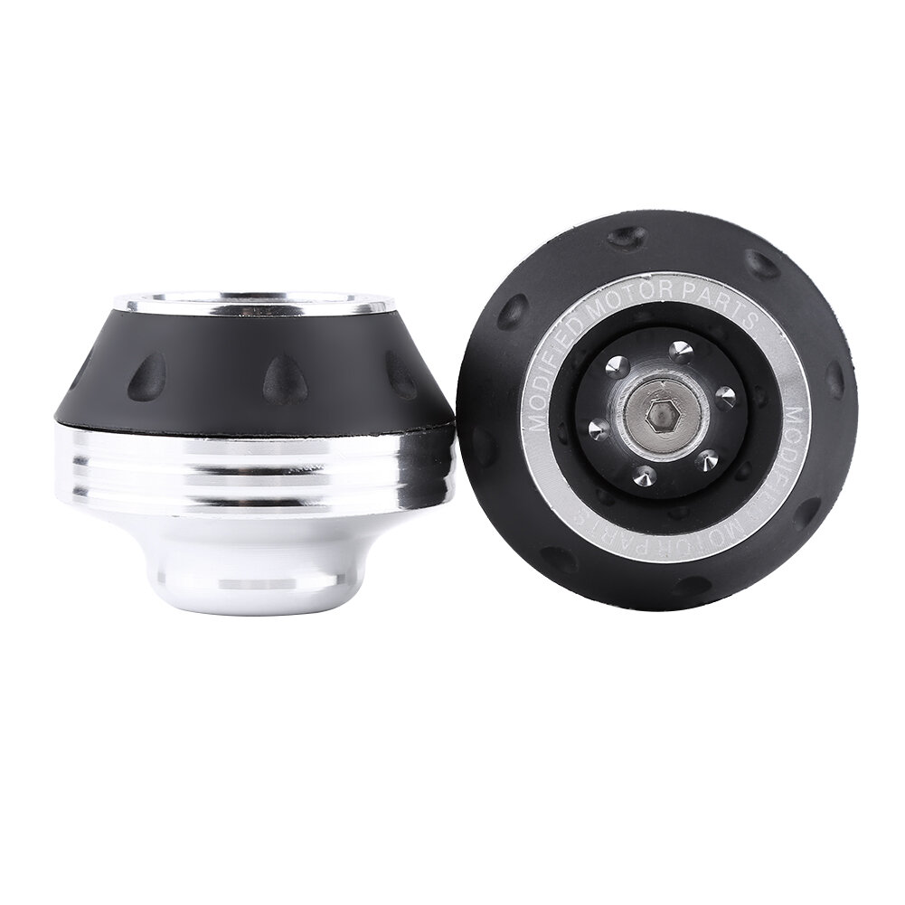 Алюминиевая Передняя Вилка С ЧПУ, Колесная Рама, Ползунки, Защита От Падения Мотоцикла, Скутер, Мопед, Серебро